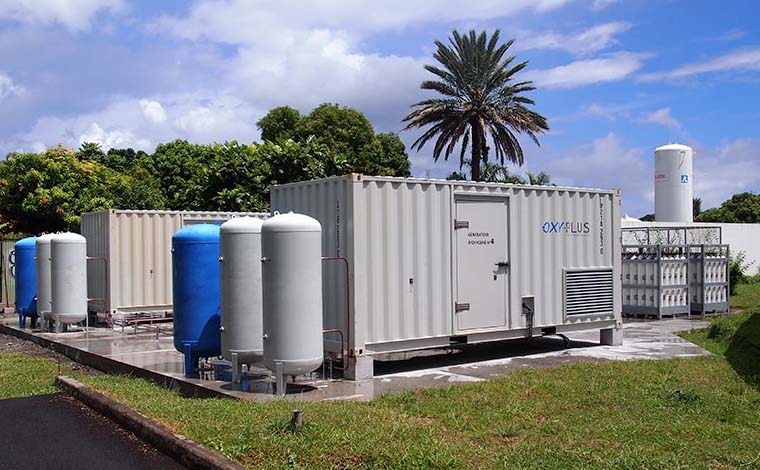 References of on-site medical air and oxygen production facilities