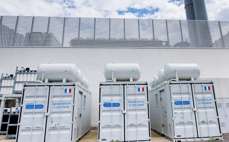 References of on-site medical air and oxygen production facilities